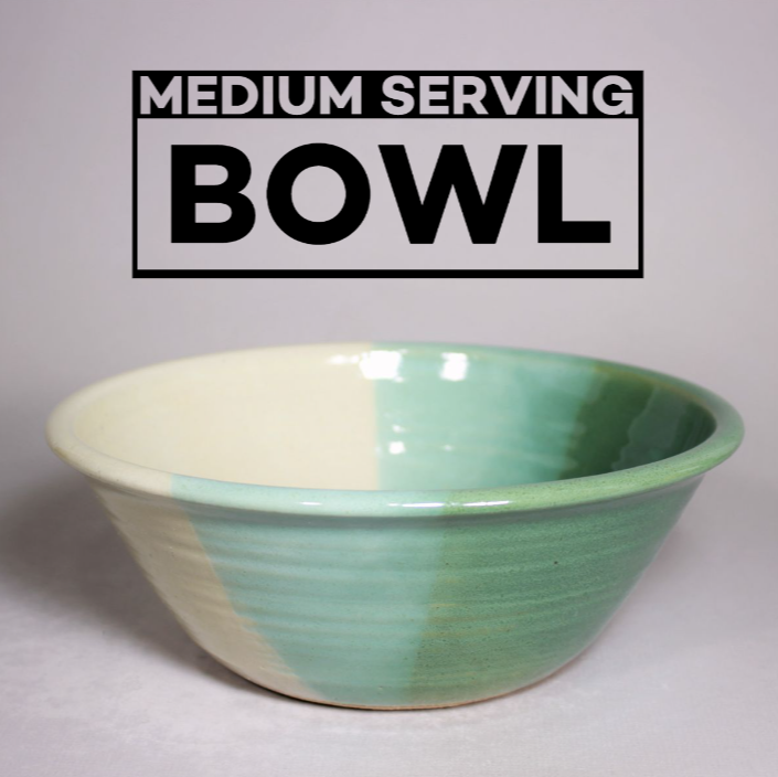 Medium Serving Bowl | FROM MIRY CLAY POTTERY