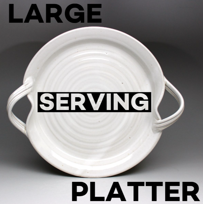 Large Serving Platter | FROM MIRY CLAY POTTERY