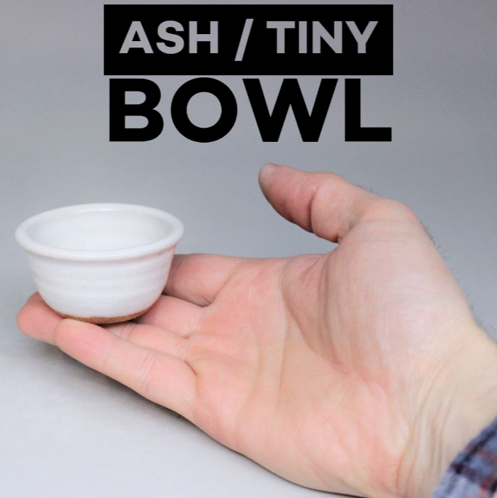 Ash Pyxis - Tiny Bowl | FROM MIRY CLAY POTTERY
